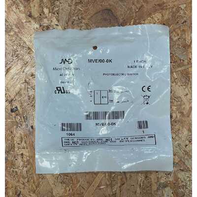 MicroDetectors  MVE000K  M18 Tubular ThroughBeam Emitter AC