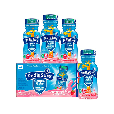 雅培小安素草莓味液体奶237ml*24