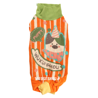 五魁首边牧加绒四脚衣秋冬大型犬