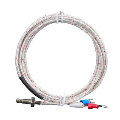 M6螺钉式热电偶K/E型温度传感器WRNT-01高温M8快速测温TLPY