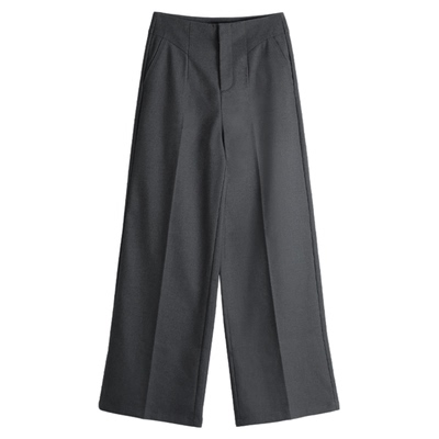 LYD宽松垂坠拖地西裤长裤