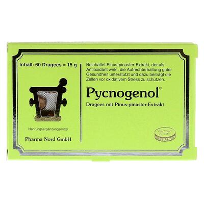 欧洲直邮法尔诺德PharmaNord松树皮提取物60粒碧萝芷抗自由基氧化