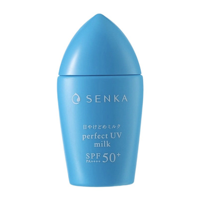 资生堂洗颜专科SENKA珊珂防晒霜面部隔离乳SPF50+妆前润色清爽