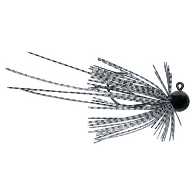 驯鱼高手爆炸头超精细jig胡须老0.6/1.2/1.8/2.4克防挂底路亚假饵