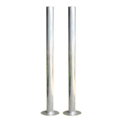 2米镀锌立柱钢管警示铁爆