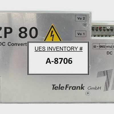 TeleFrank TZP80-2405/S AC-DC 转换器 TZP 80 Brooks 固定负载工