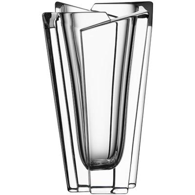 Orrefors 进口水晶玻璃GLACIAL透明花瓶北欧餐桌家居客厅插花摆件