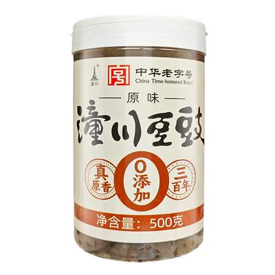 潼川瓶装原味豆豉500g