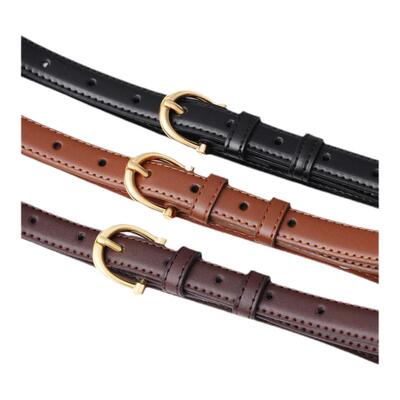 针扣卡帝乐鳄鱼腰带ins风