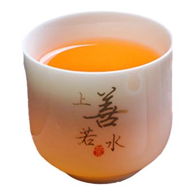 摔瓷羊脂玉大号品茗杯商用家用