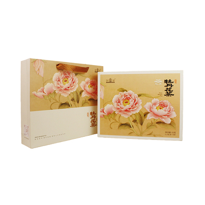 姚黄阁牡丹全花茶牡丹花会伴手礼