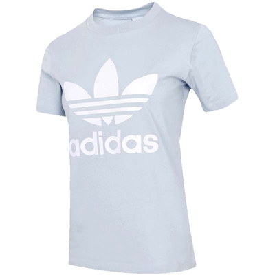 阿迪达斯三叶草短袖大码女装