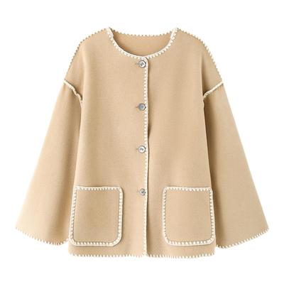 FANLESTUDIOS羊毛双面呢大衣