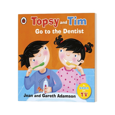 英文原版 Topsy and Tim Go to the Dentist 托普西和蒂姆生活体验系列 去看牙医 英文版 进口英语原版书籍