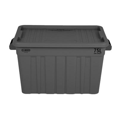 韩国CARGO CONTAINER户外露营衣服收纳箱75升大容量后备箱衣物箱