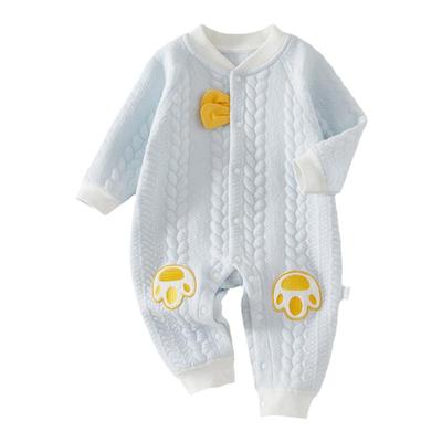 棉连身哈衣连体衣春秋冬