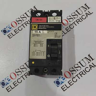 SQUAREDFAL24015CIRCUITBREAKER15A2POLE220VAC25KA快速发货