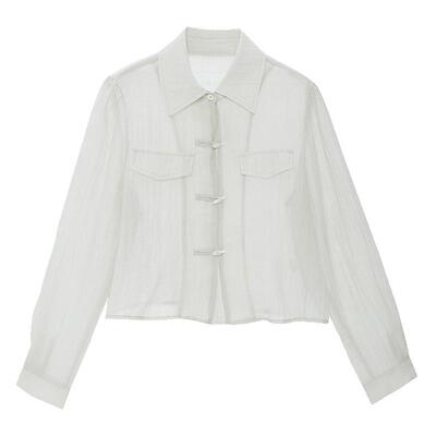 IAmMIX27夏季轻薄新中式短外套