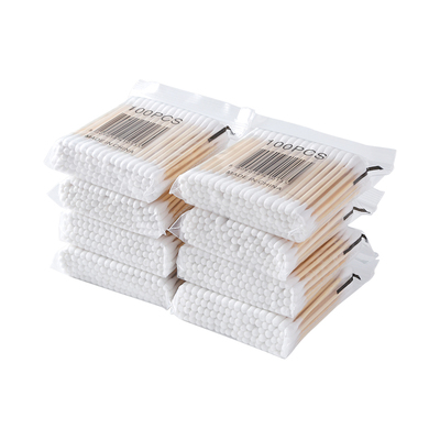 100支双头棉签棒掏耳朵卫生清洁
