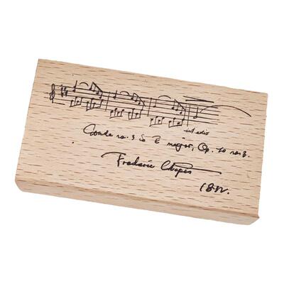 复古乐谱印章in1制物原创手账