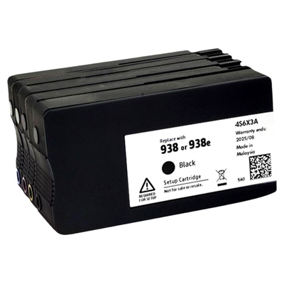 适用惠普9730原装墨盒可加墨水938 937 936填充9720连供9120 9130