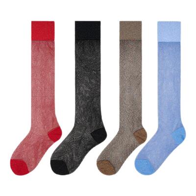 【春夏款】Happy Socks X 女神经系列个性小众袜子潮中筒小腿袜