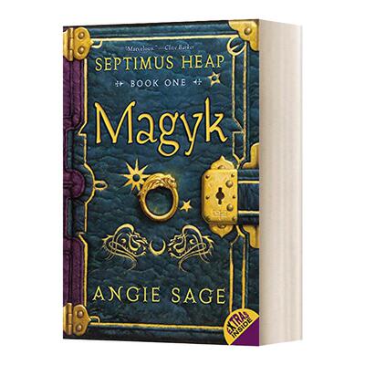 英文原版小说 Septimus Heap  Book One Magyk 萨提姆斯·希普1 英文版 Angie Sage 进口英语原版书籍
