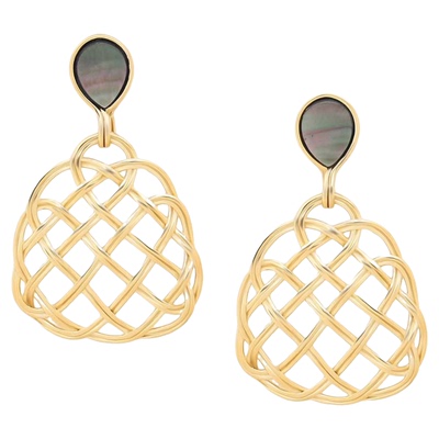 法国品牌ORI TAO秘境系列耳环镂空垂坠式高级感设计耳饰个性耳钉