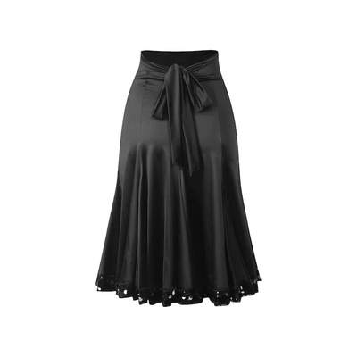 大摆包臀半裙zym拉丁练功服冬装