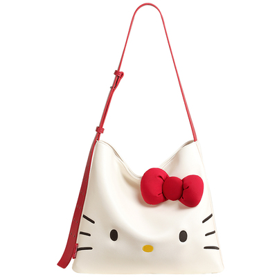 TOUTOUhellokitty大脸托特包斜挎