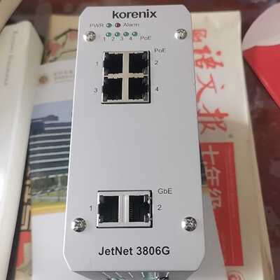 溢价-Korex JetNet 3806G 工业POE交换机