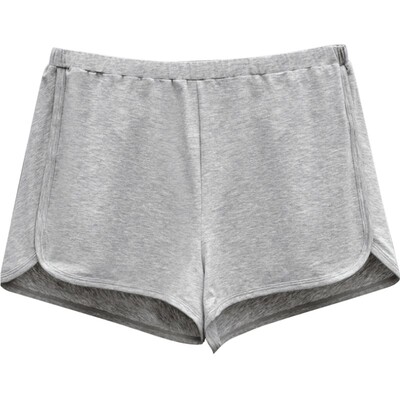 莫代尔棉女宽松短家居睡裤夏