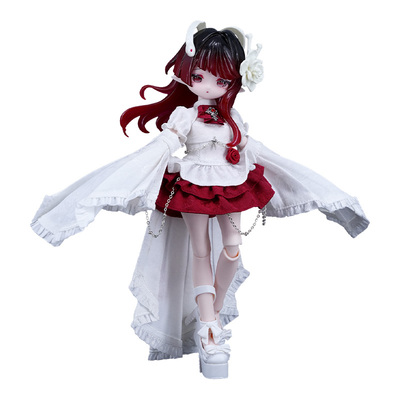 COME4FREE童话系列【献予红狱】8分BJD娃衣OB11娃裙子套装现货