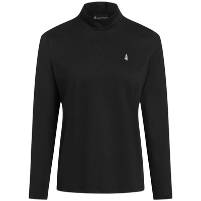 暇步士基础百搭半高领打底衫