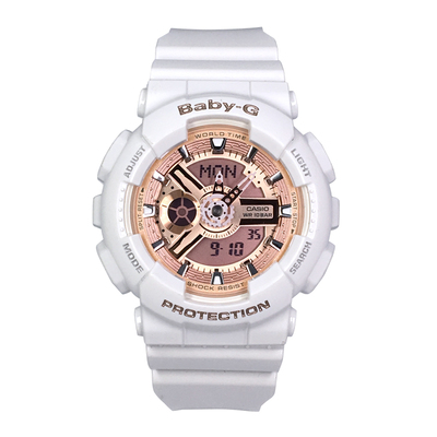 卡西欧baby-g防水运动女表