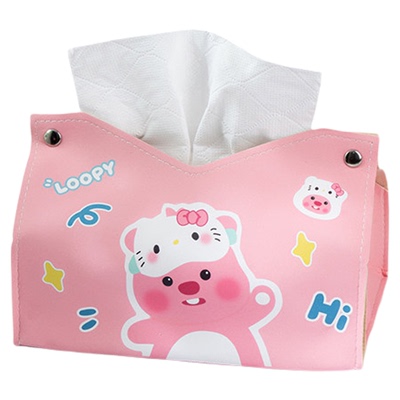 2026新款HelloKitty纸巾盒家用客厅纸抽盒创意可爱卡通收纳抽纸盒