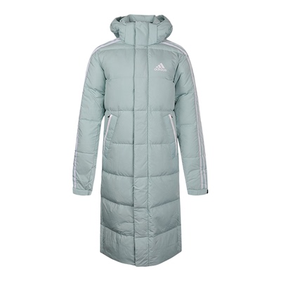 Adidas/阿迪达斯正品新款3 LONG COAT男女休闲保暖羽绒服GF0084