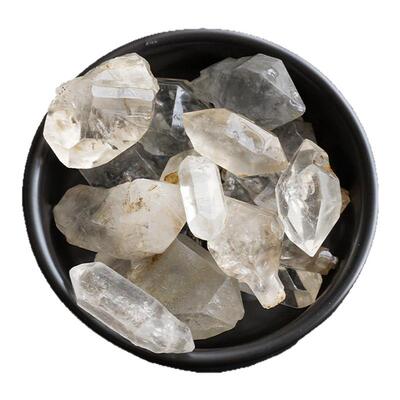 天然水晶闪灵钻原石水胆