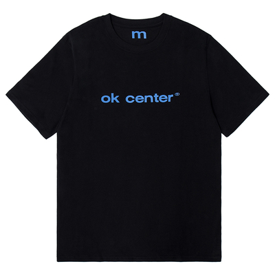 okcenter短袖毛感宽松版型