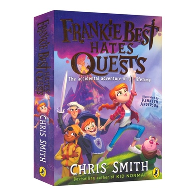 【自营】Frankie Best Hates Quests 弗兰基讨厌冒险 青少年奇幻冒险小说 章节书 英语课外读物 英文原版进口儿童图书