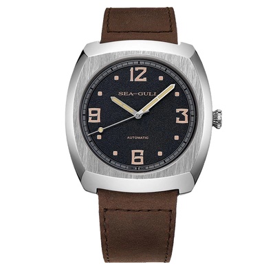 海鸥精钢复古男士自动机械