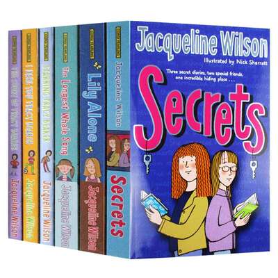 麻辣女生基地6册 英文原版 The Story of Tracy Beaker 帅妞崔西 崔西的故事 莉莉当家 秘密 儿童英语桥梁章节书 英文版原版书籍