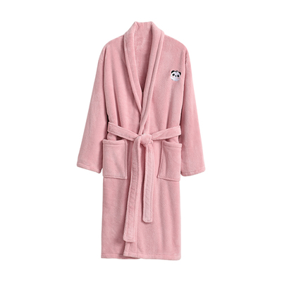 洁丽雅浴袍洗完澡穿的