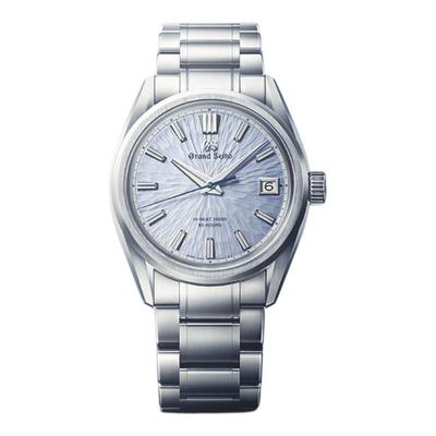 【新品岩手山】GrandSeiko冠蓝狮gs限量款蓝盘机械手表男SLGH027G