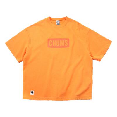 CHUMS洽洽鸟运动户外休闲短袖宽松T恤扩版25新品上衣男女同款卫衣