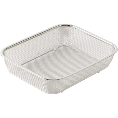 肆月不锈钢蔬菜水果沥水篮