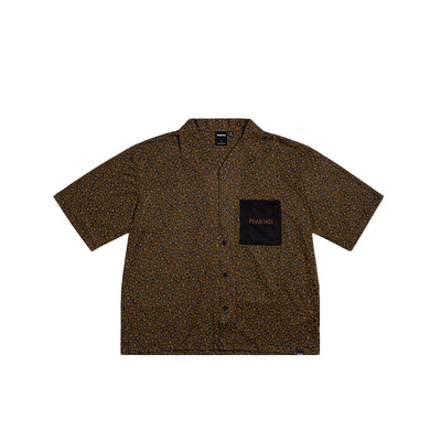 垂感短袖衬衫phantaci宽松周杰伦