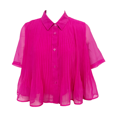 商场同款容子木ROSEMOO25夏商场同款清透凉爽短袖衬衫RSS2CP288B