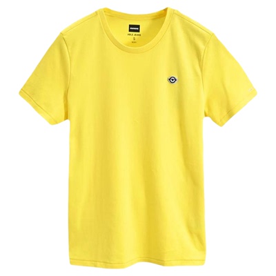 丝滑触感男女同款修身短袖T恤衫