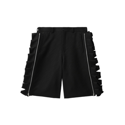 IT木耳边饰短裤五分裤